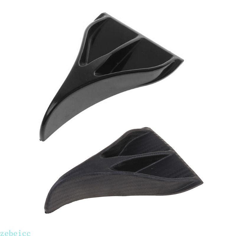 zebeicc Universal EVO-Style ABS Roof Shark Fins Spoiler Wing Vortex ...