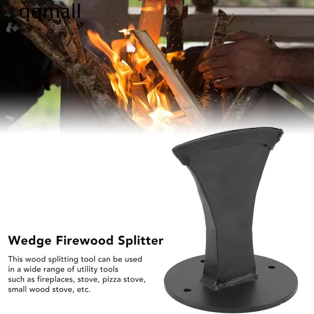 QQMALL Wood Splitter, Manual Labor-saving Kindling Splitter, Safe ...