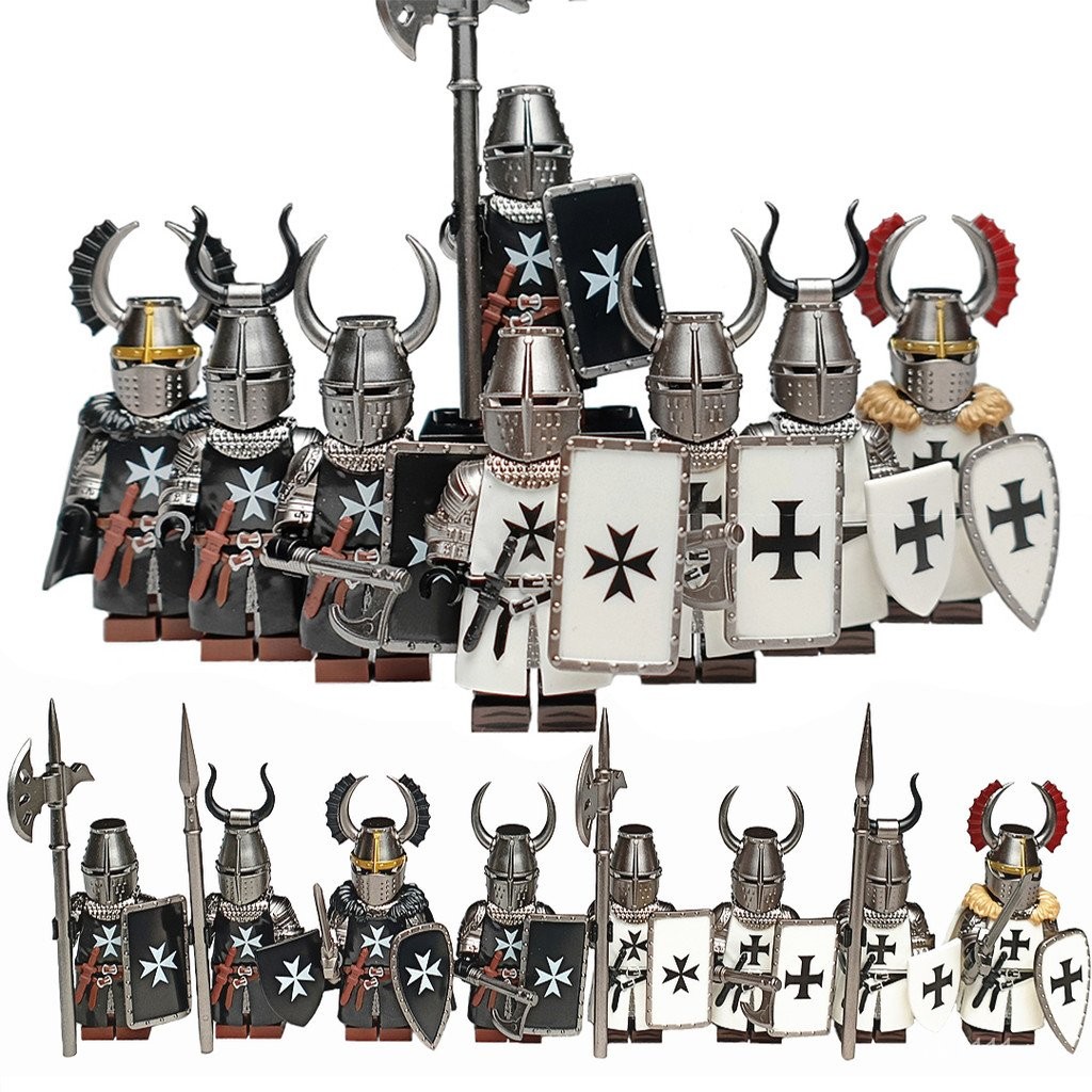 Medieval Teutonic Knights Army Warrior Wooden Man DT Knight Crusade ...