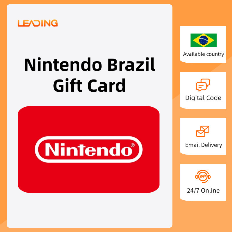 Nintendo BRAZIL eShop Gift Card ⚡50—250BRL — ⚡[EMail Delivery Digital ...