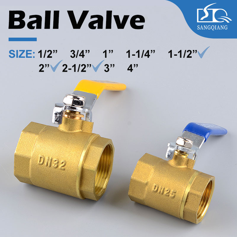 High-quality Brass Valve Heavy Duty Brass Ball Valve 2 inches SIZE（1-1/ ...