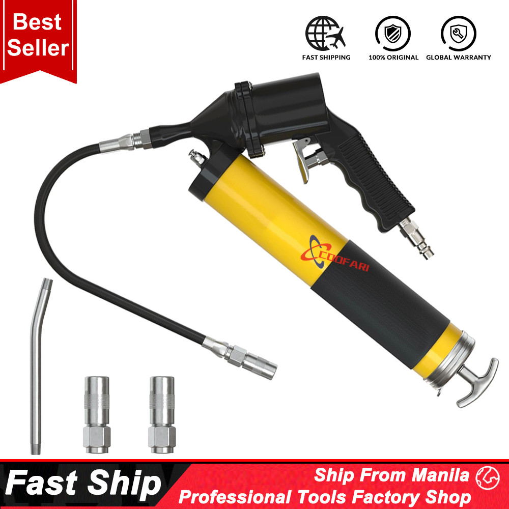 Industrial 500CC Pneumatic Grease Gun Air Grease Gun Kit Pistol Type ...