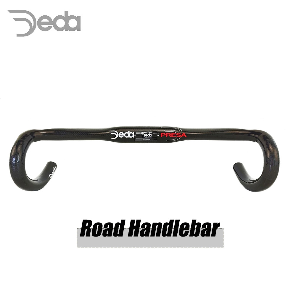 Deda 3K Gloss New Carbon Fiber T800 Road Bike Handlebar Drop Bar 380 ...