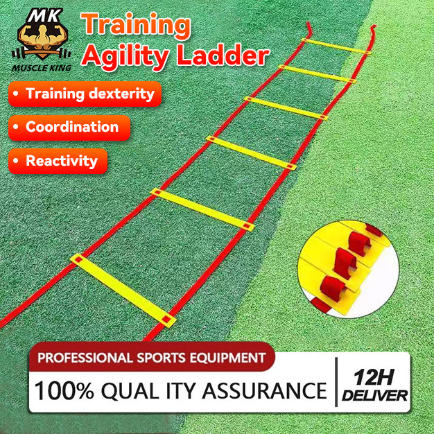 Training Speed Ladder and Agility Cones 5m/6m/8m/10m/12m Agility Ladder ...