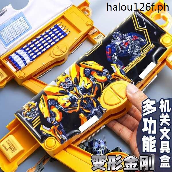 Transformers Stationery Box Boy Multifunctional Pencil Case 2023 New ...