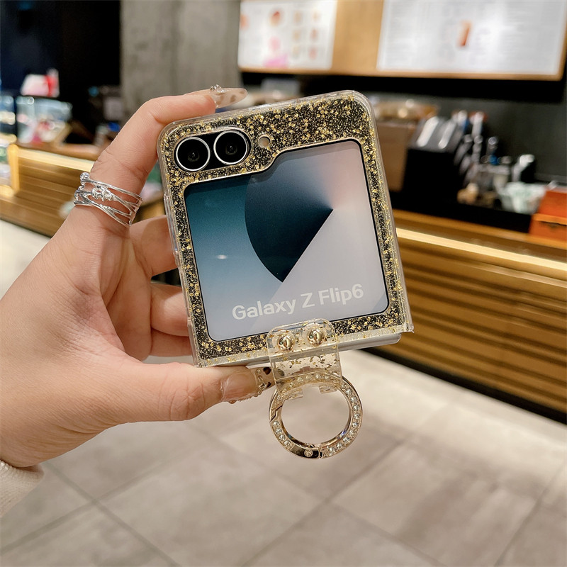 Luxury Aesthetic Casing for Samsung Galaxy Z Flip6 Flip5 Fashion Design ...