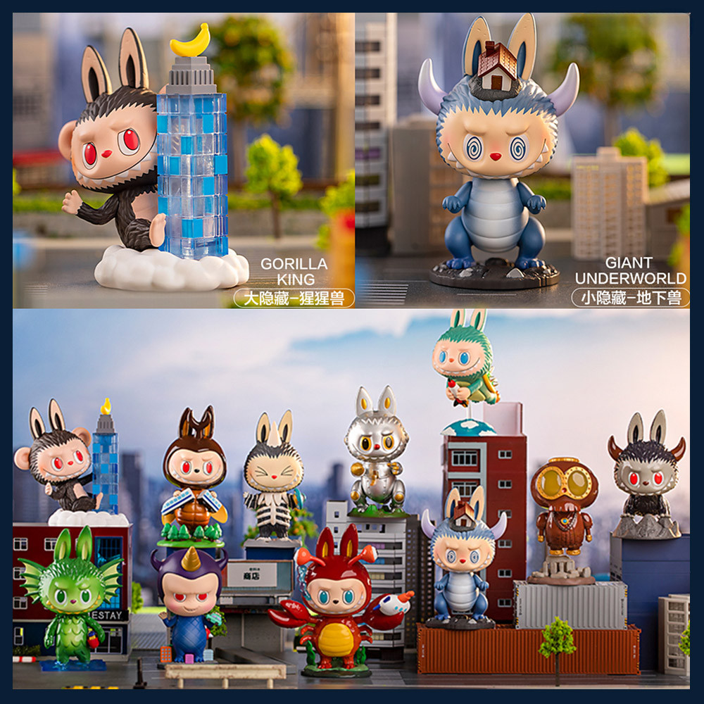 P POPMART POPMART LABUBU Elf Monster Series Figure Figure Mystery Box ...
