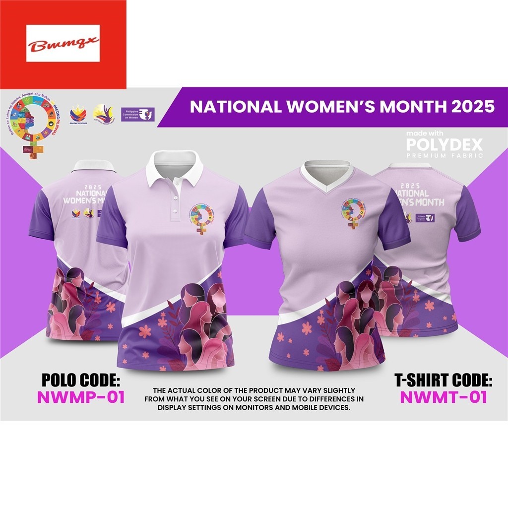 national womens month tshirt 2025 Bagong Pilipinas with full ...