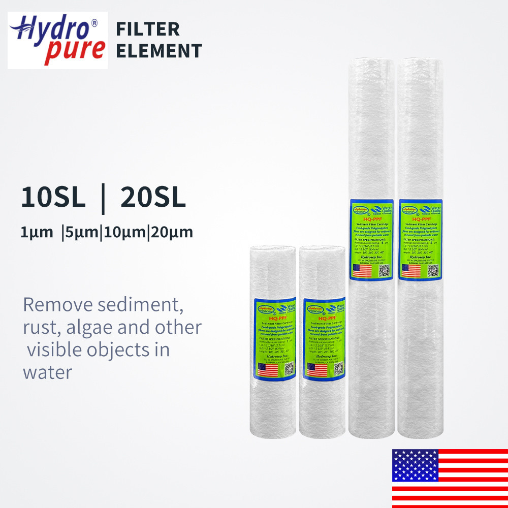 Hydrosep Sediment Elemento ng filter 10 sl 20 inches 1micron 5micron ...