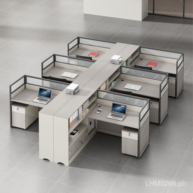 Modern Office Furniture Set: Office Desk and Chair Combination with ...