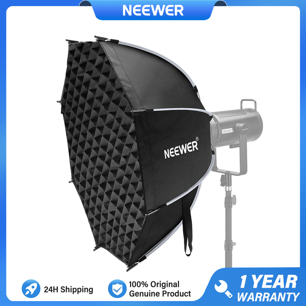 NEEWER 35.4''/90cm Octagonal Softbox Quick Release with Bowens Mount ...
