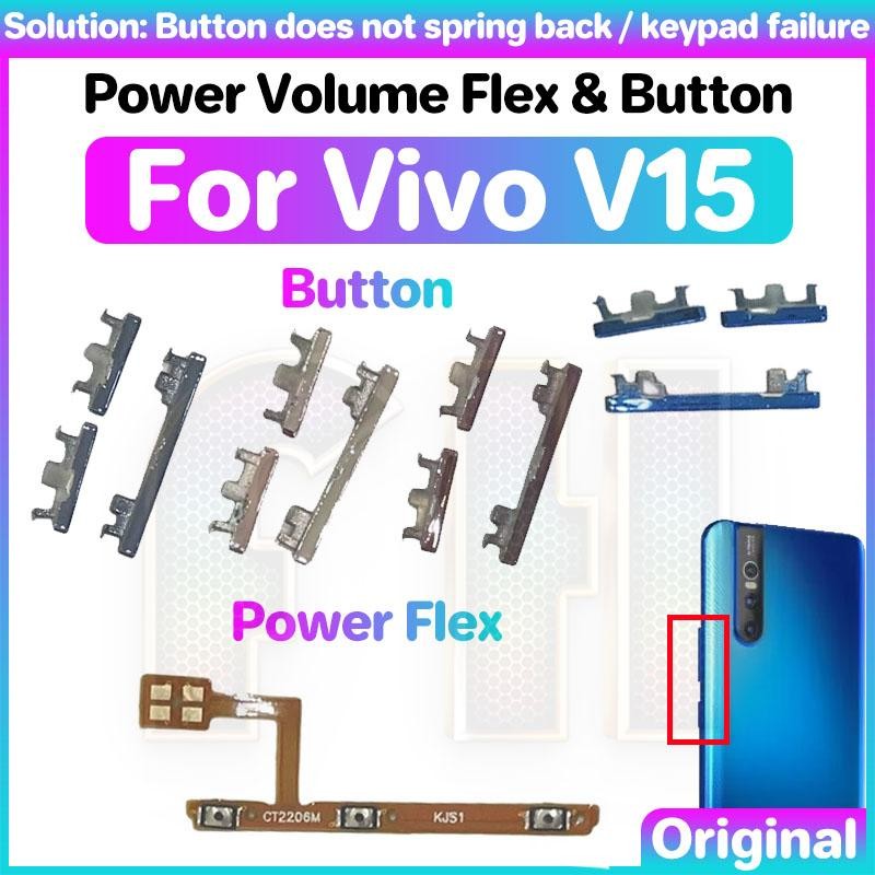 Power volume button flex For vivo v15 Switch Power ON OFF Key Mute ...