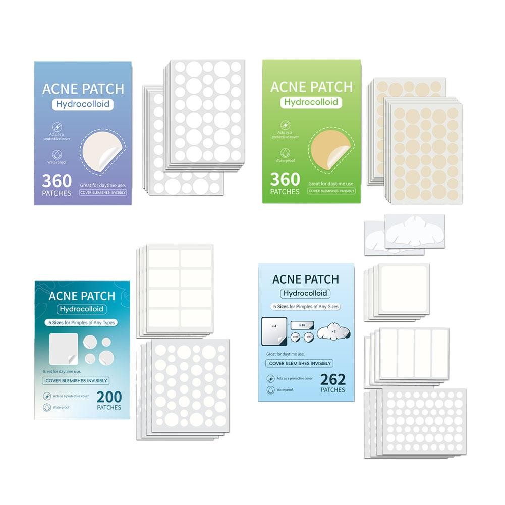 White Skin Color Invisible Acne Sticker Boxed Acne Sticker Mild And Non ...