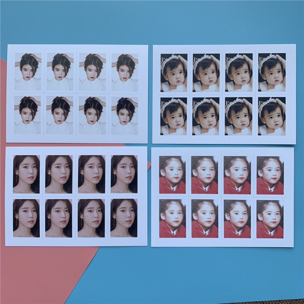 Kpop iu 1 Inch Photocard ID Photo Identity Card Photocards School HD ...