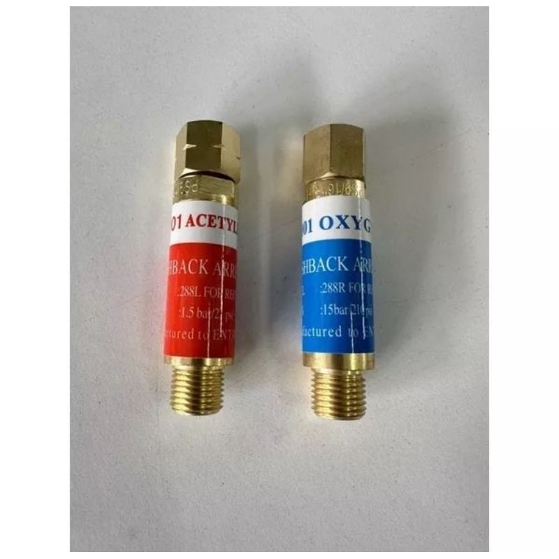 FLASHBACK ARRESTOR FOR TORCH / REGULATOR OXYGEN OR ACETYLENE FOR ...