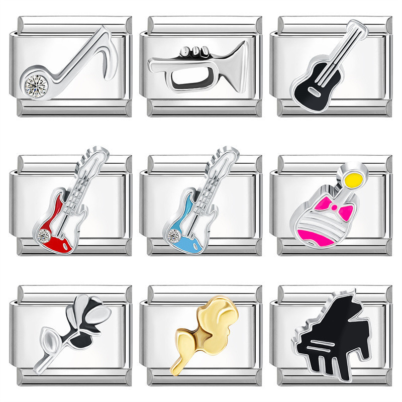 Charm Italian Links Fit 9mm Bracelet Making DIY Jewelry DIY Fashion ...