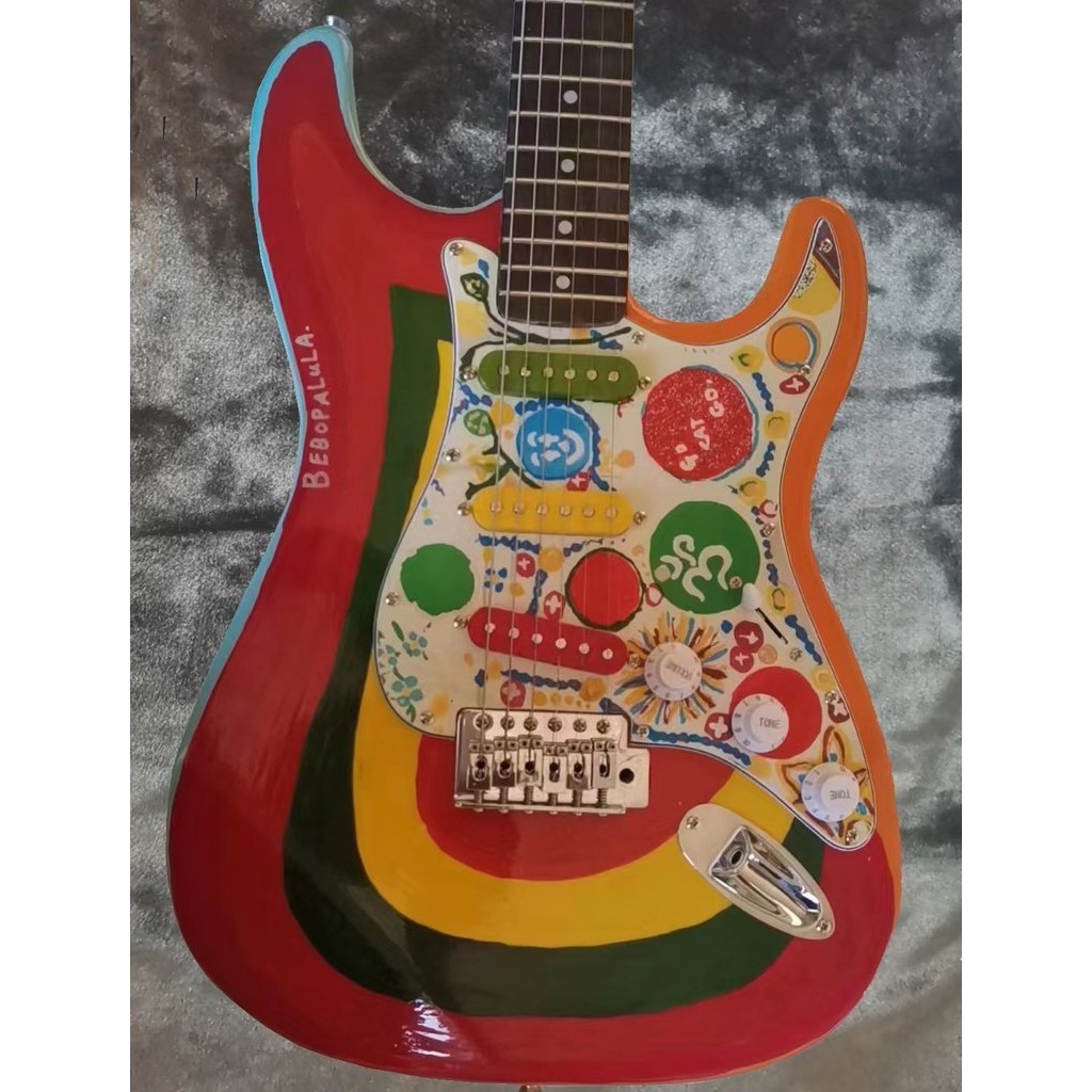 Fender Artist Series George Harrison Rocky Stratocaster Electric Guitar ...