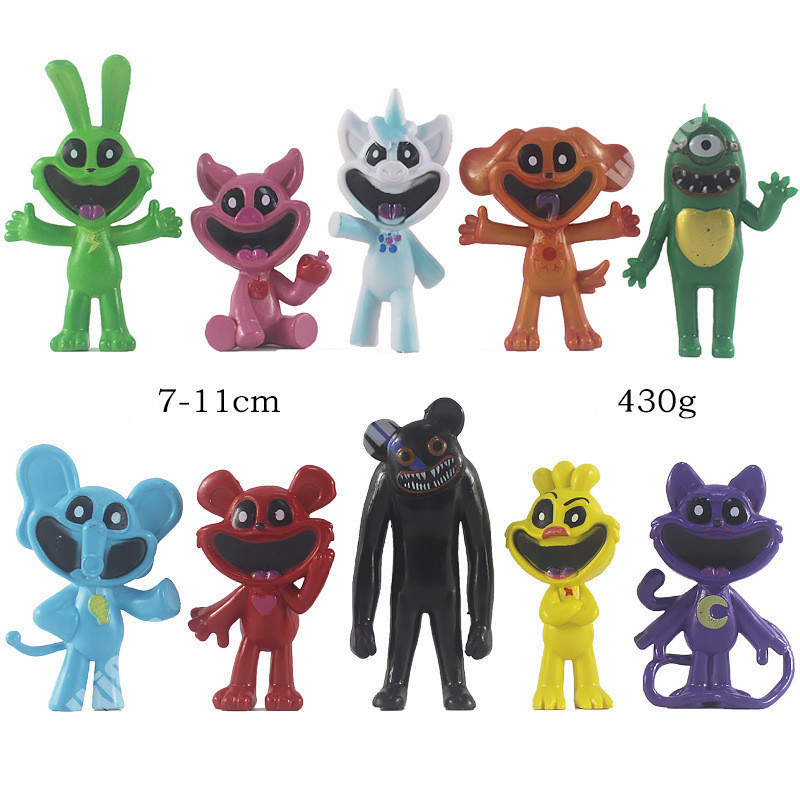 Horror Game Poppy Playtime Action Figure Zoonomaly Smiling Critters ...