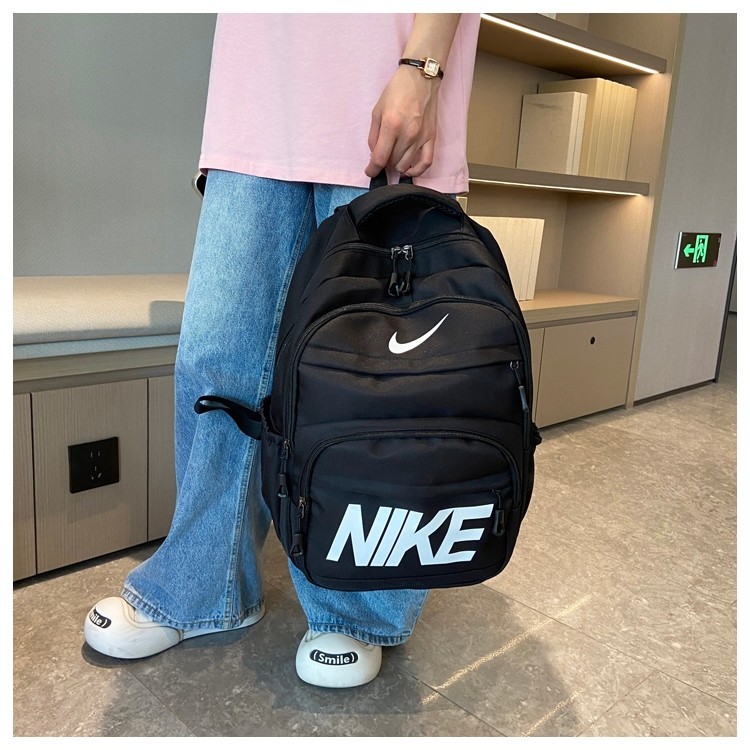 Nike Laptop Backpack Couple Outdoor Nylon Anti-theft Computer School ...