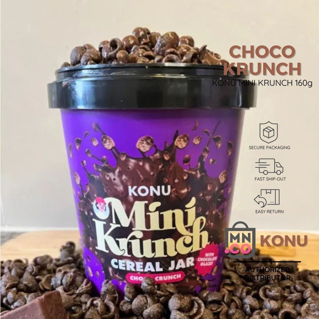 Konu Mini Krunch Cereal Jar - 160grams | 350grams | Shopee Philippines