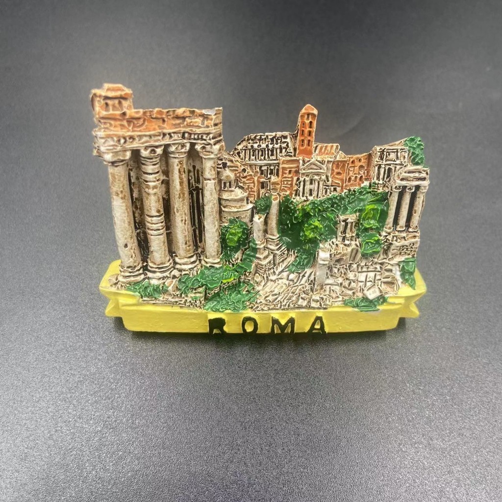 Italian Landmarks Ancient Roman City Square Tourist Souvenirs Resin ...