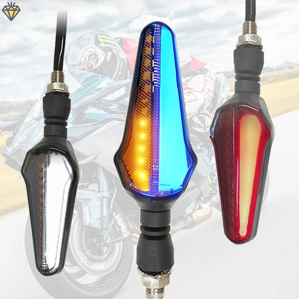 LED Tail Flasher Flowing Water Blinker Turn Signals Indicator ...