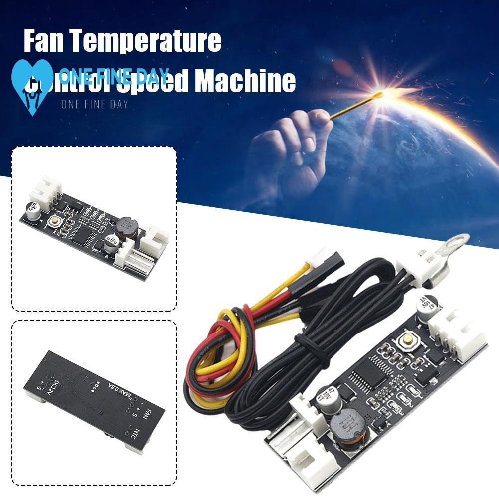12v Dc Pwm Fan Speed Regulator With Temperature Control For ...