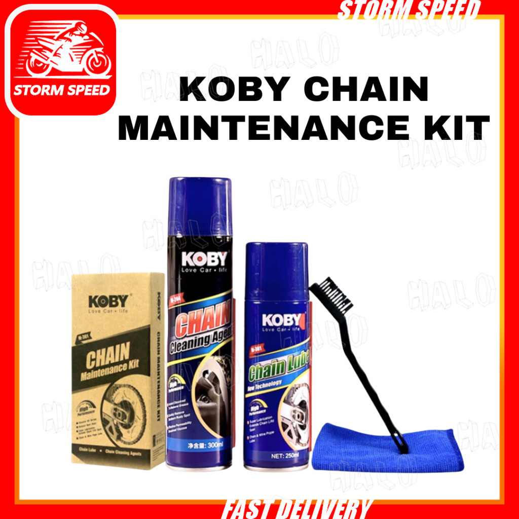 KOBY CHAIN MAINTENANCE KIT [STORM SPEED] | Shopee Philippines