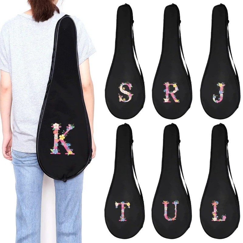 Badminton Racket Bag Lightweight Racket Cover Multi-use Racket Shoulder ...