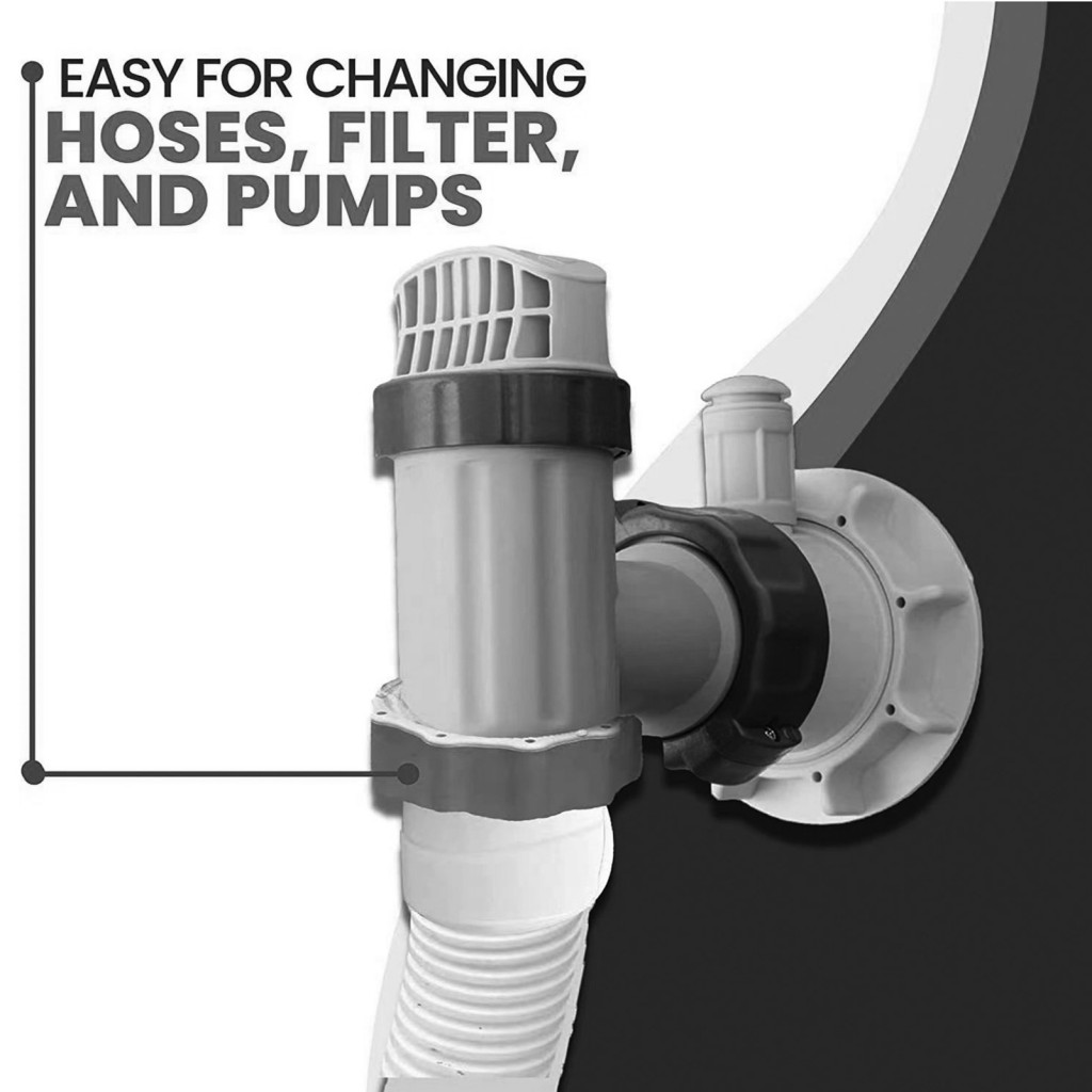Pool Split Hose Plunger Valve Pool Maintenance Equipment Intex Filter ...