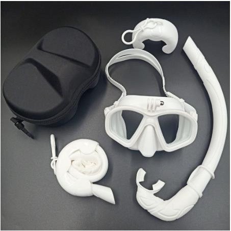 DiveShark COD Wet Gopro Mount Low Volume Tempered Glass Freedive Mask ...
