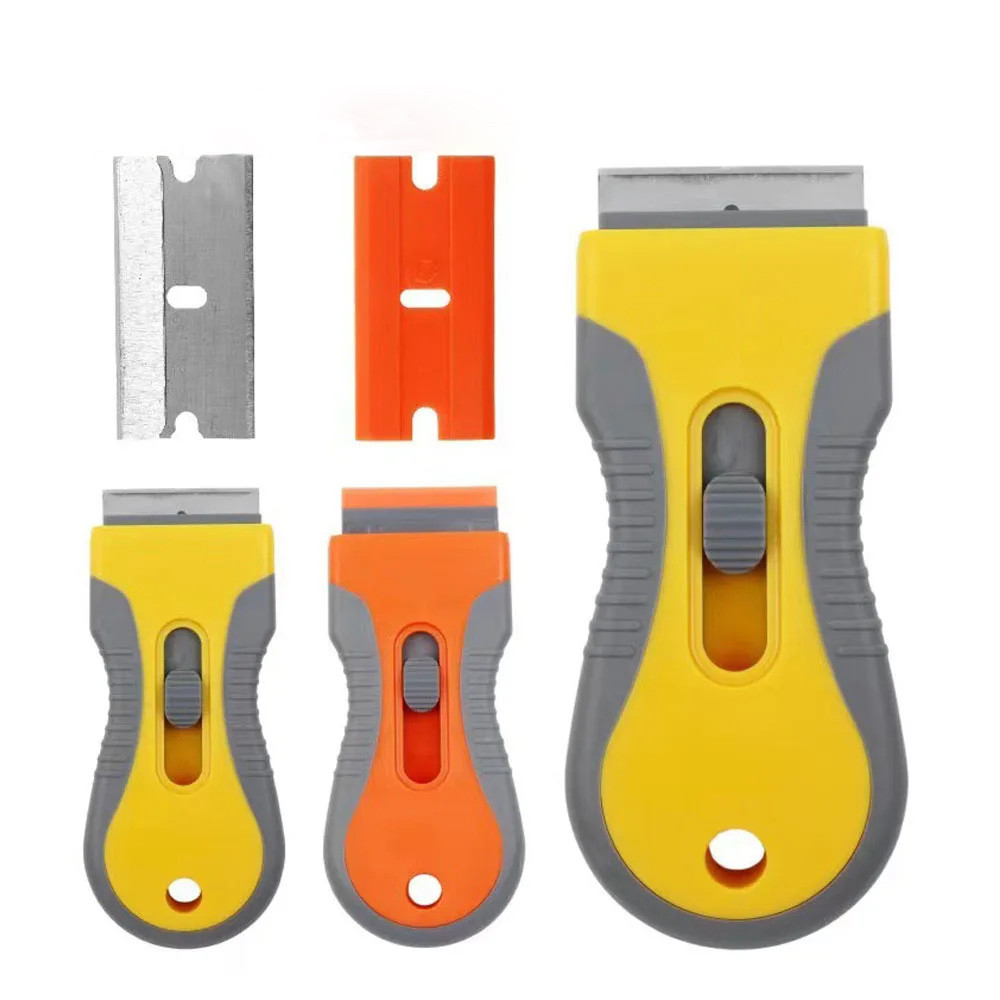 Multifunctional Mini Retractable Scraper Set with Extra Blade Cleaning ...