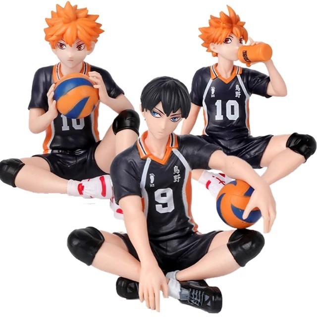 Haikyuu!! Action Figures Volleyball Player High School Students Shoyo ...