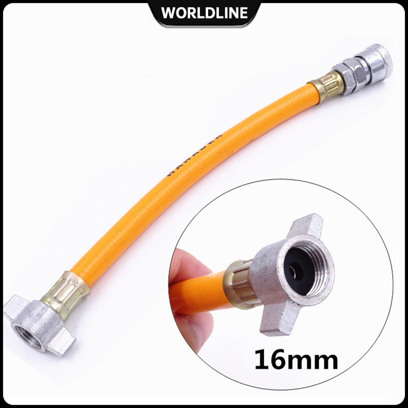 Truck Gas Tank Connection Pipe Trailer Air Pump Hose Connector With M16 ...