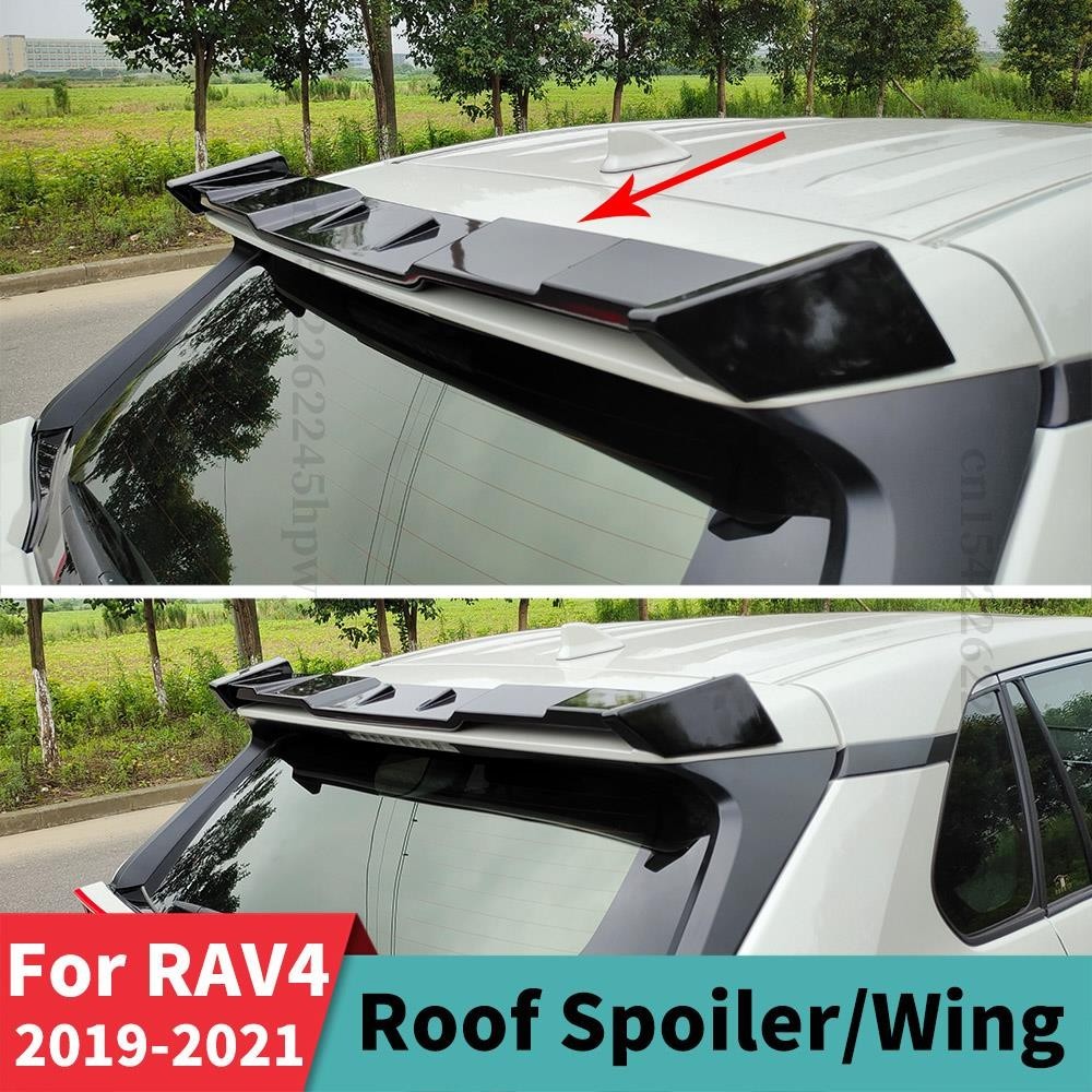Roof Rear Spoiler Wing Trunk Spoiler Racing Sport Splitter Diffuser ...