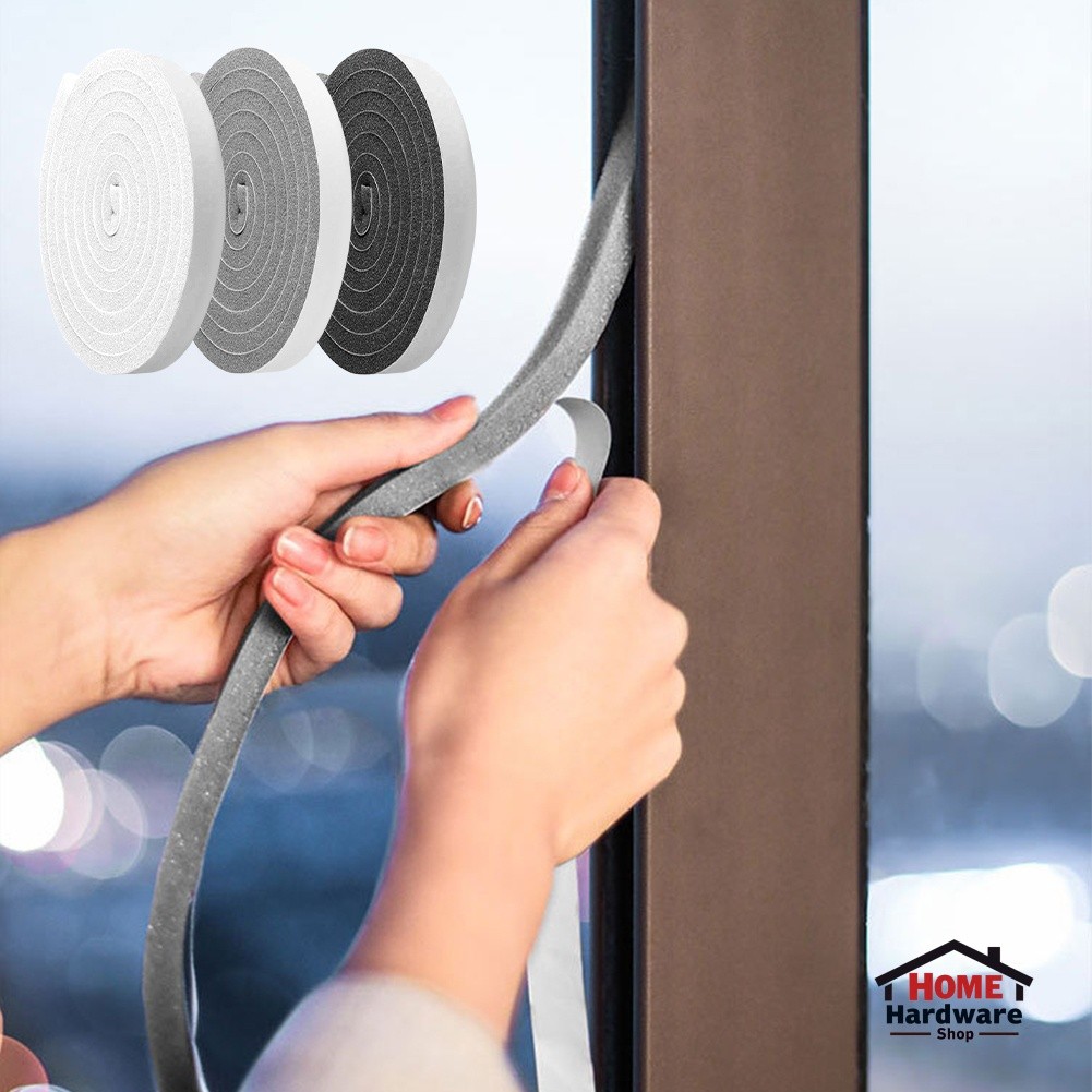 1roll/2rolls 2m Self-adhesive Soundproofing Sealing Strip Door Seal ...