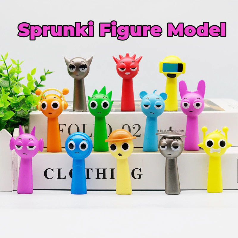 Sprunki Action Figure Model Gifts Sprunki Toys Decorative Ornaments ...
