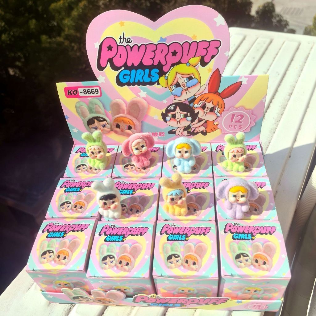 (12PCS) POPMART CRYBABY X THE Powerpuff Girls Series Crying Puzzle ...