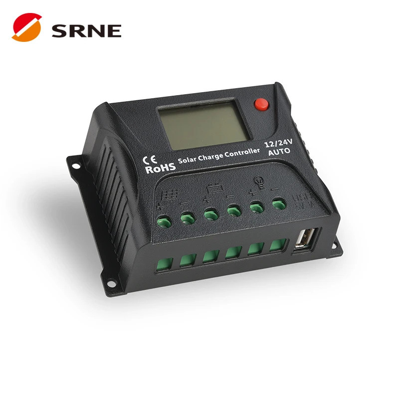 SRNE SR-HP2420 SR-HP2410 12V/24V 10A 20A PWM Solar Charge Controller IP30 HP2420 | Shopee ...