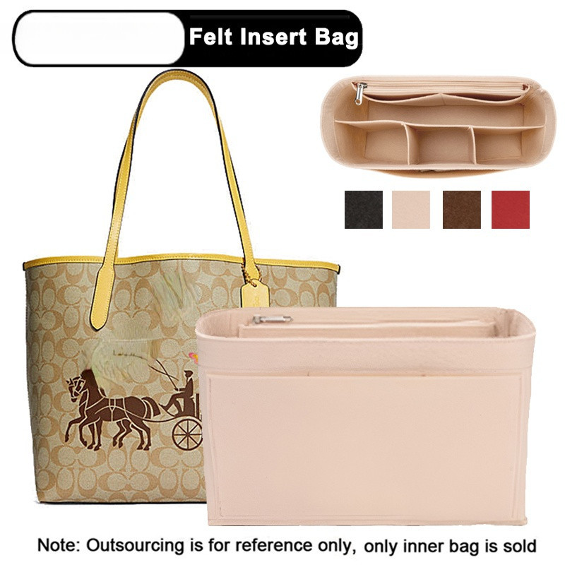 Felt inner bag organizer suitable for city 30/33 tote bag storage and ...