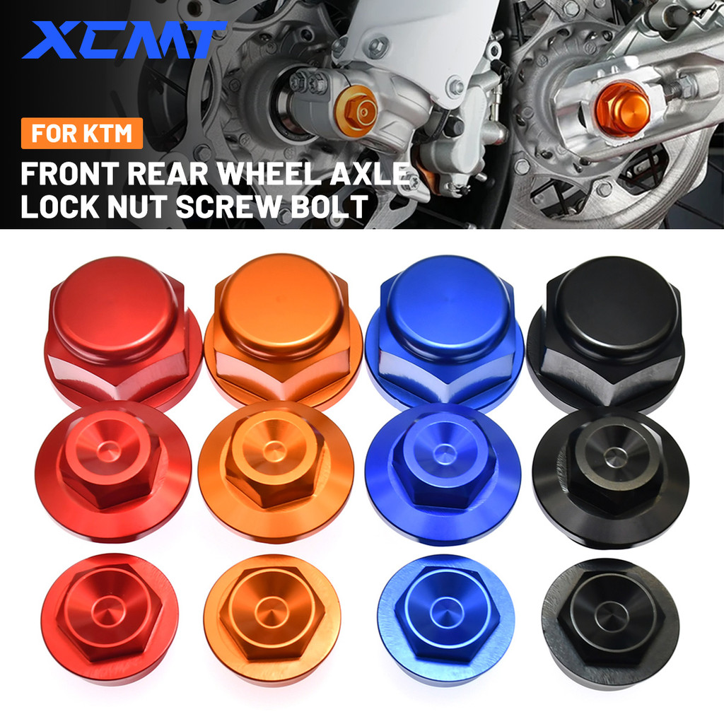 Front Rear Wheel Lock Axle Lock Nut For KTM SX SXF XC XCF EXC EXCF XCW ...