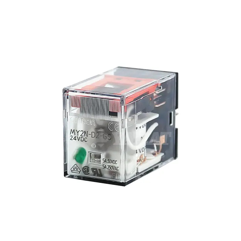 Omron Middle Relay MY2N-D2MY2N-D2-J MY4N-D2 MY4N-D2-J LY2N-D2-J 24VDC | Shopee Philippines