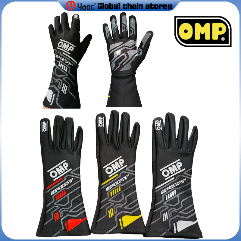 Yyaoc® OMP Racing Gloves Go-Kart Simulator Silicone Non-Slip Car ...