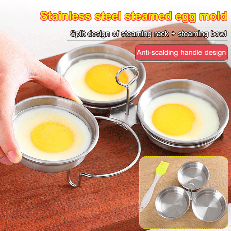 Stainless Steel Steamed Egg Mold/不锈钢蒸蛋模具/Multifunctional Household ...