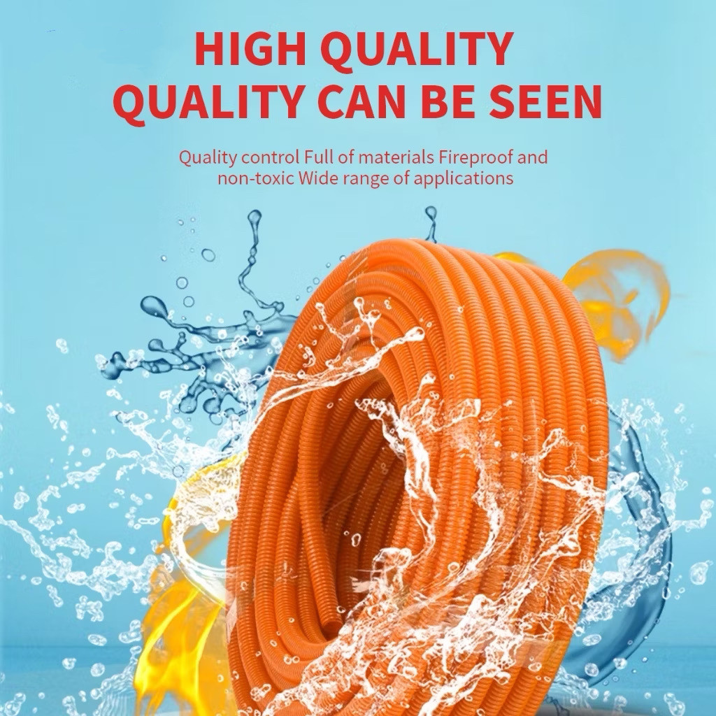 ORANGE Flexible Hose PVC 1/2 3/4 1'' 50METERS | Shopee Philippines