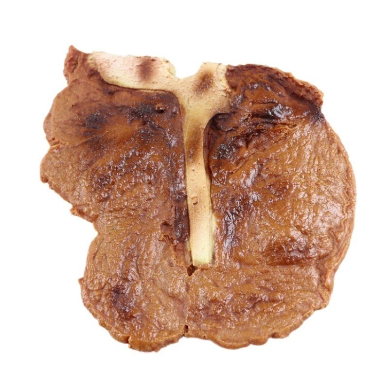 Artificial Fake T-Bone Steak PVC Realistic Cooked Roast Beef Meat Model ...