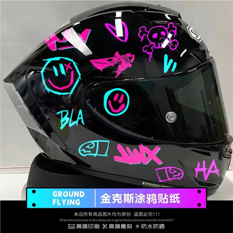 Jinx jinX Car Sticker Little Blast Joan Graffiti Night Hero Decorative ...