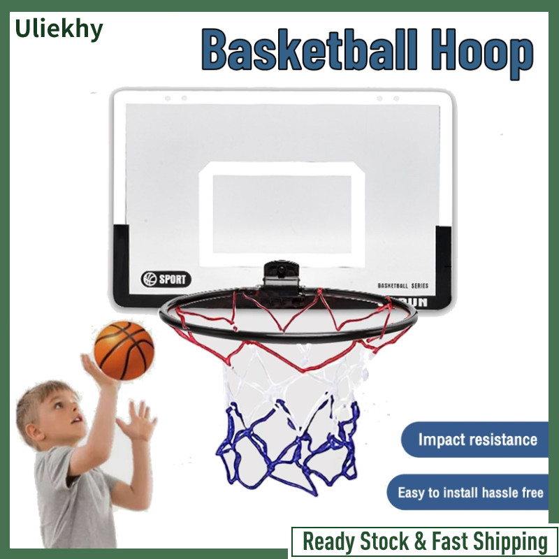 Uliekhy Kids Basketball Hoop & Ball Indoor Hanging Basketball Hoop Game ...