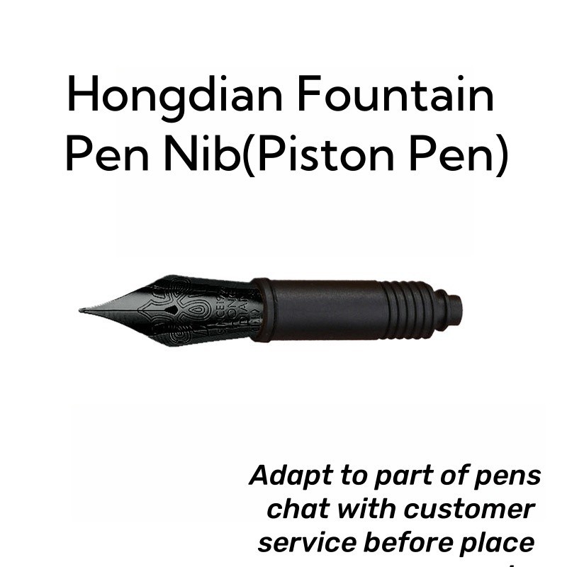 Hongdian Piston Fountain Pen Nib Pen Accessories Piston Version ...