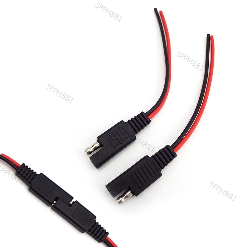 10CM Power Extension connector male female Cable Wire 18AWG for ...